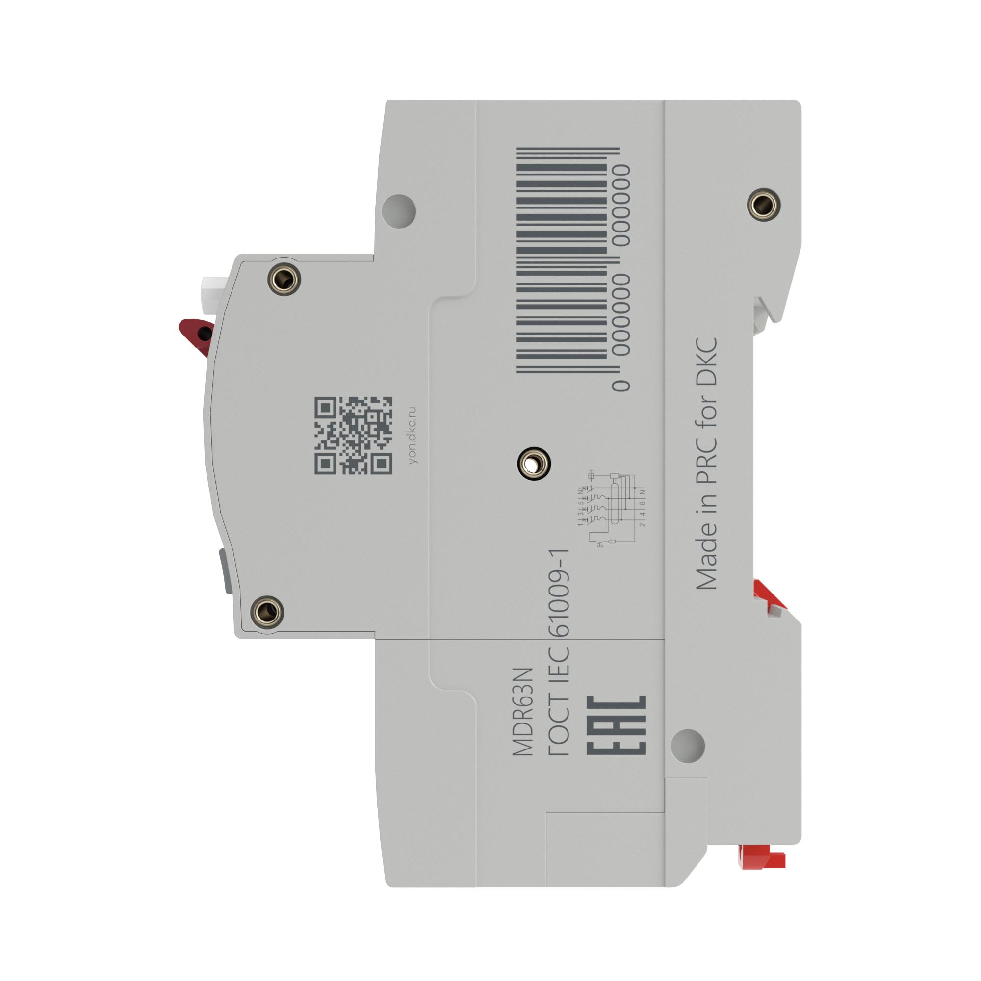Автоматический выключатель дифференциального тока YON max типа MDR, 3P ...