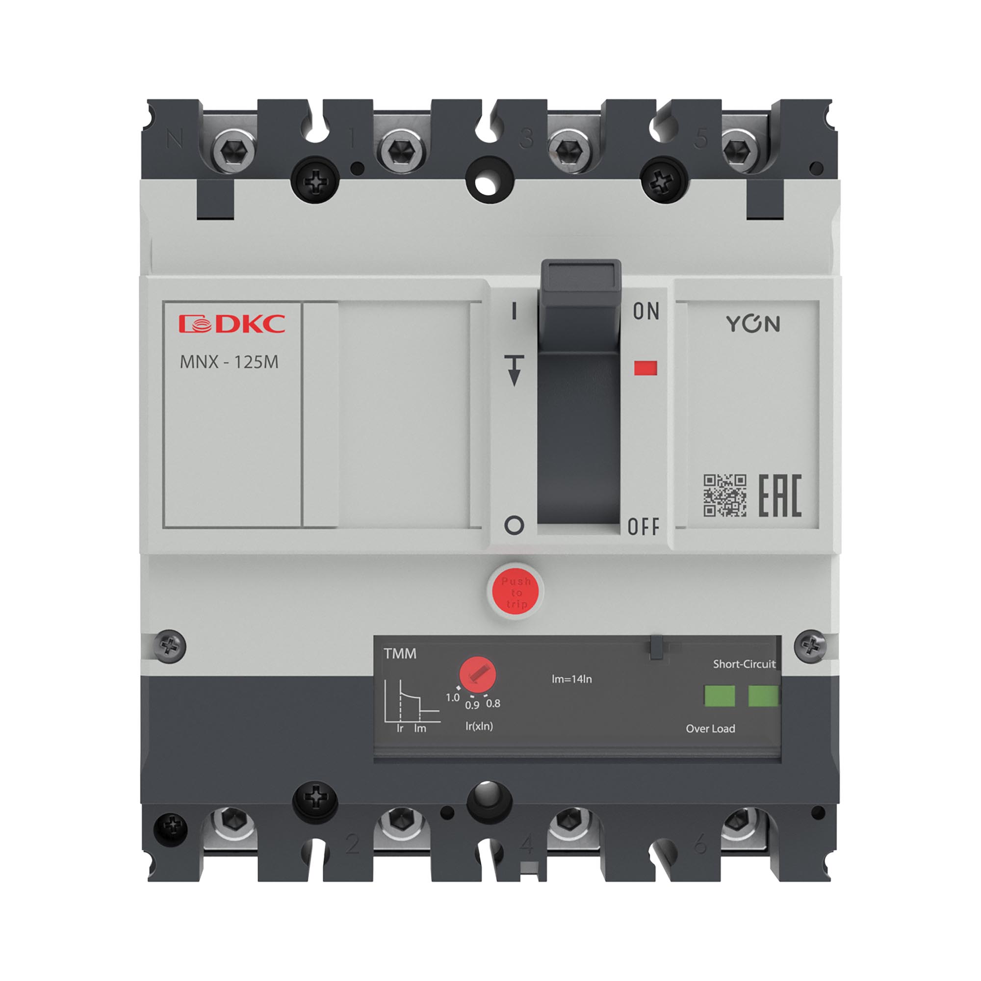 Авт. выкл. YON pro MNX125M 4P 40A 100kA при AC415V расц. TMM