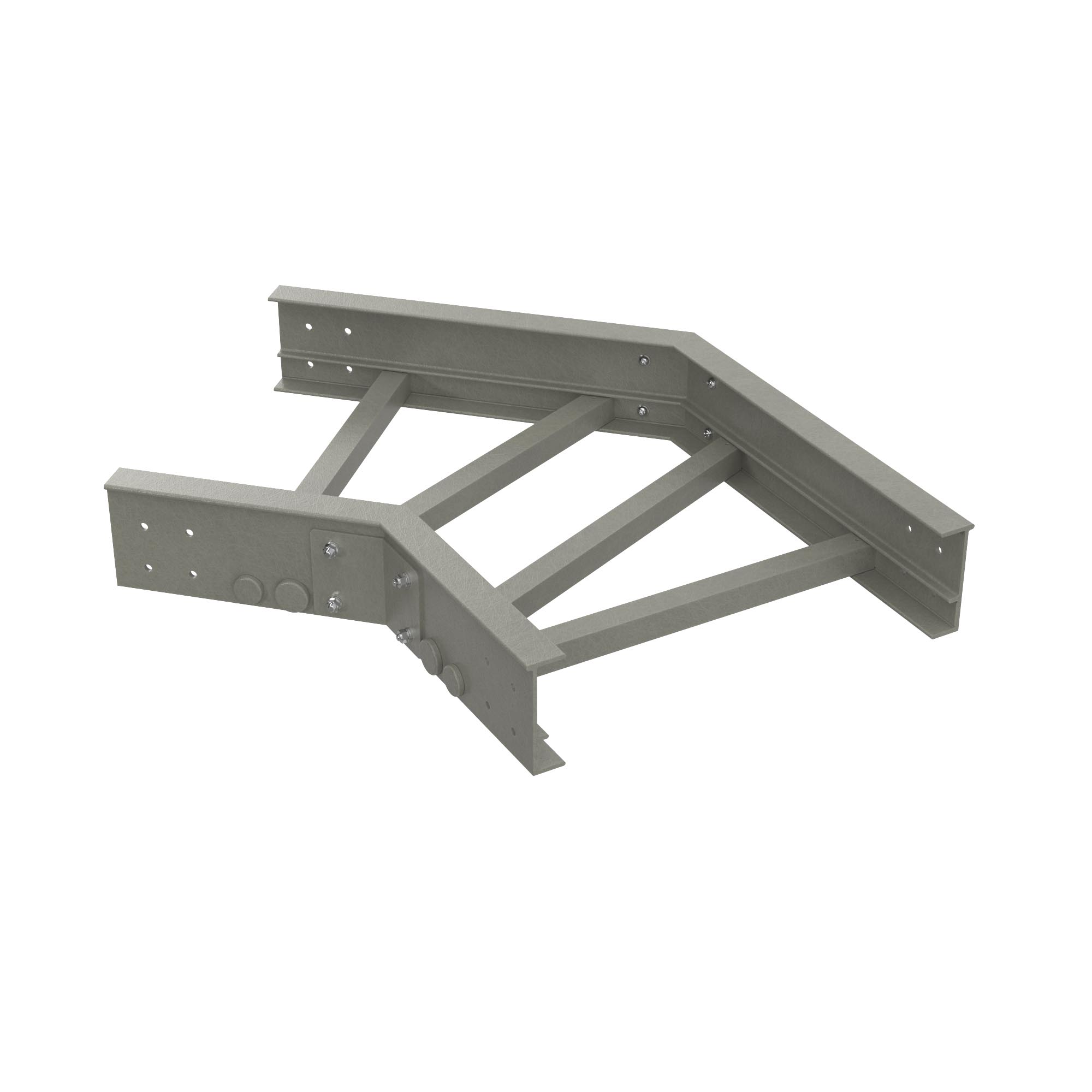 Угол горизонтальный 45 градусов 150x400 R300, стеклопластик ДКС|DKC ...