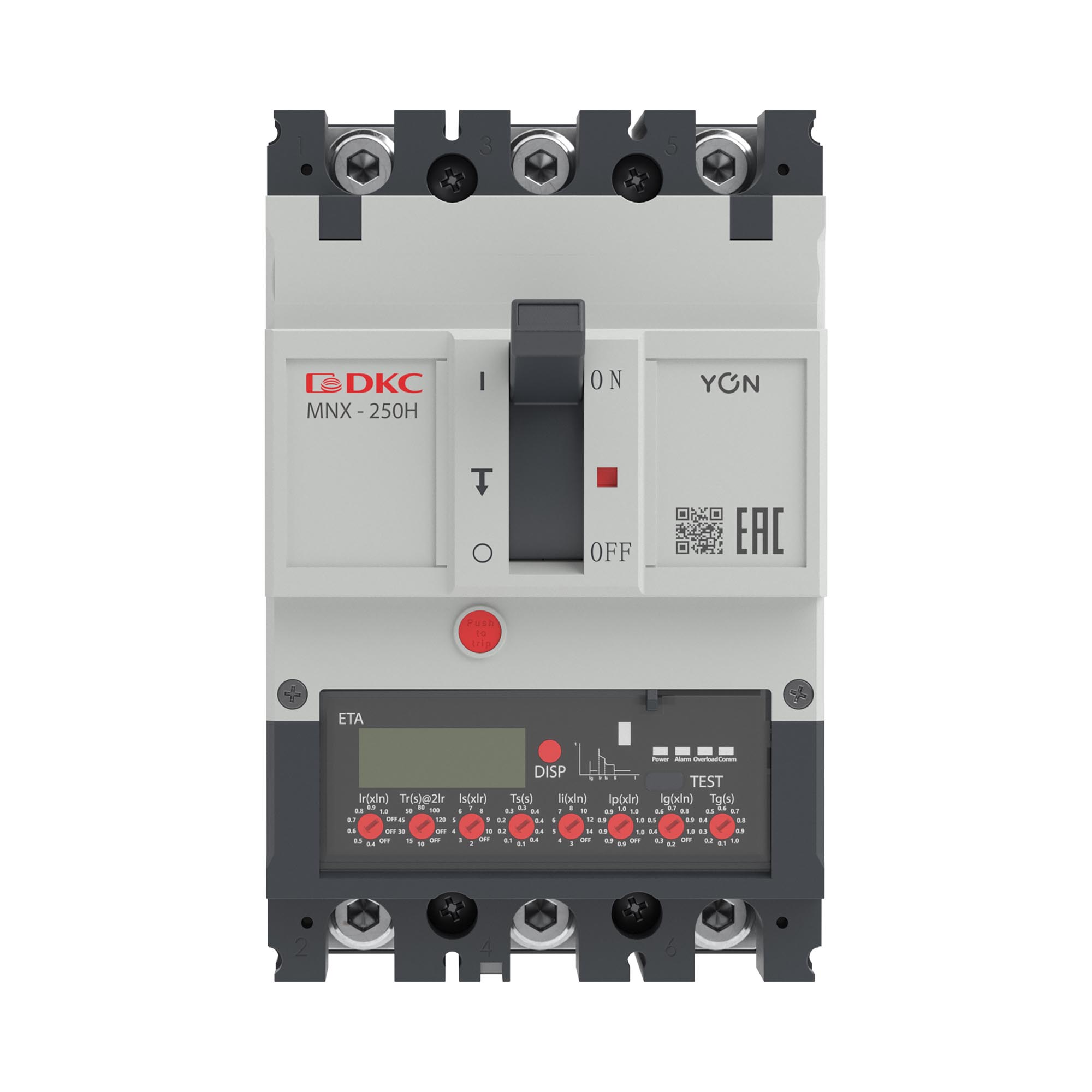 Авт. выкл. YON pro MNX250H 3P 250A 150kA при AC415V расц. ETA