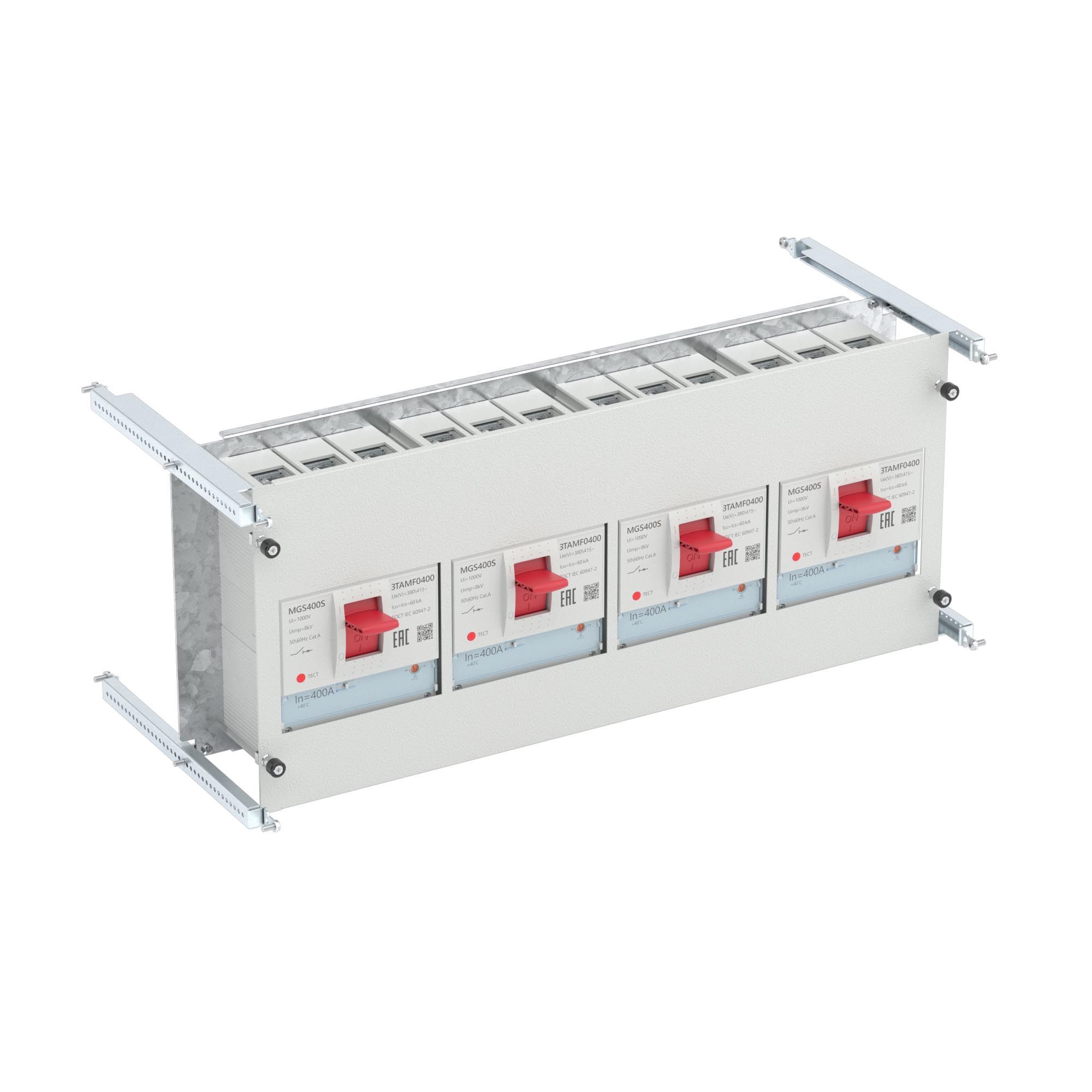 Комплект для внутренней вертикальной установки с винтовым креплением 3п ...