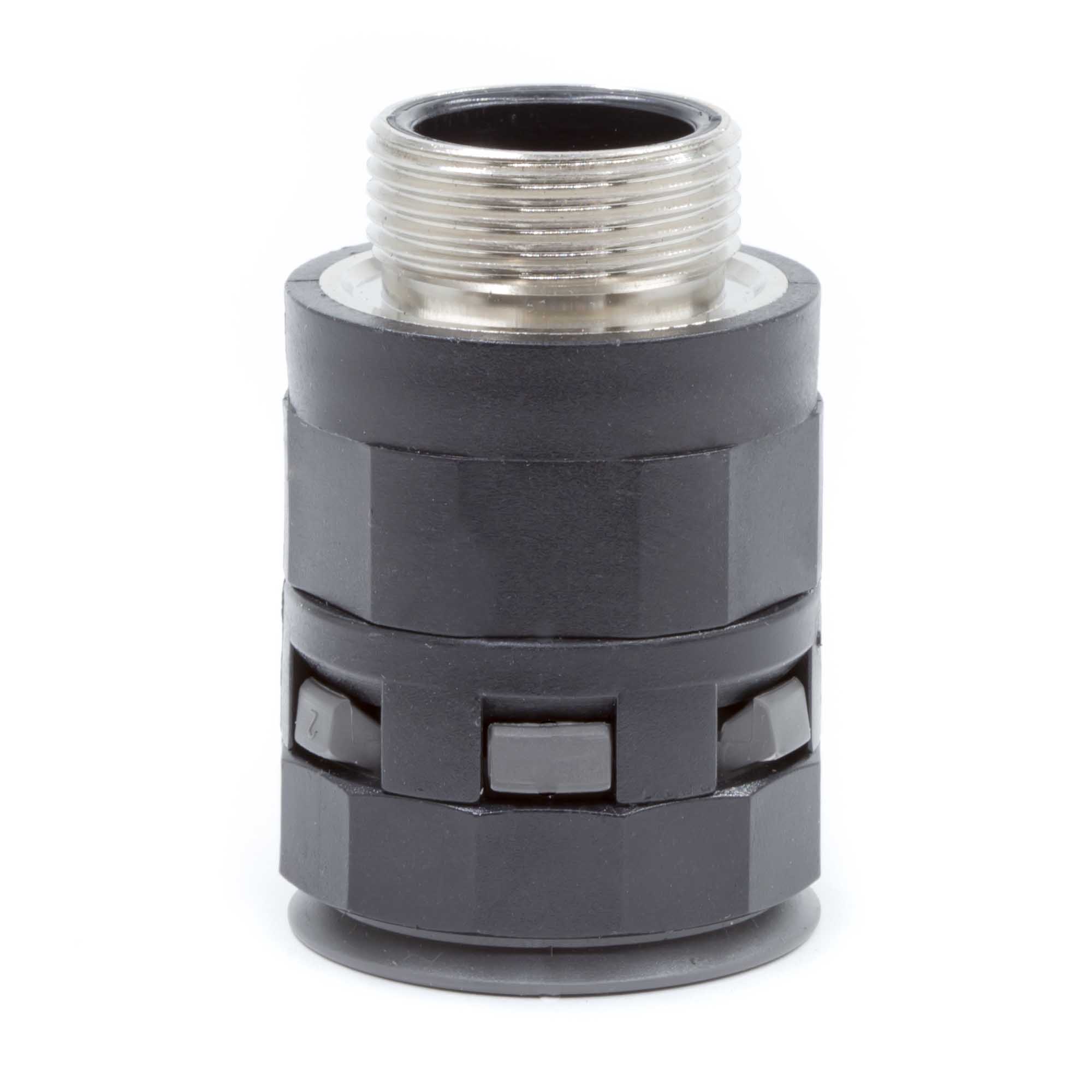 Муфта труба-коробка с металлической резьбой DN 29 мм, М40х1,5, полиамид ...